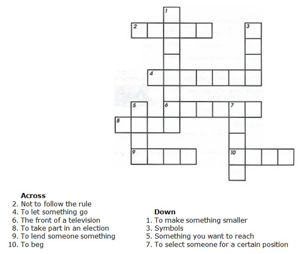 Puzzles With Clues And Chart